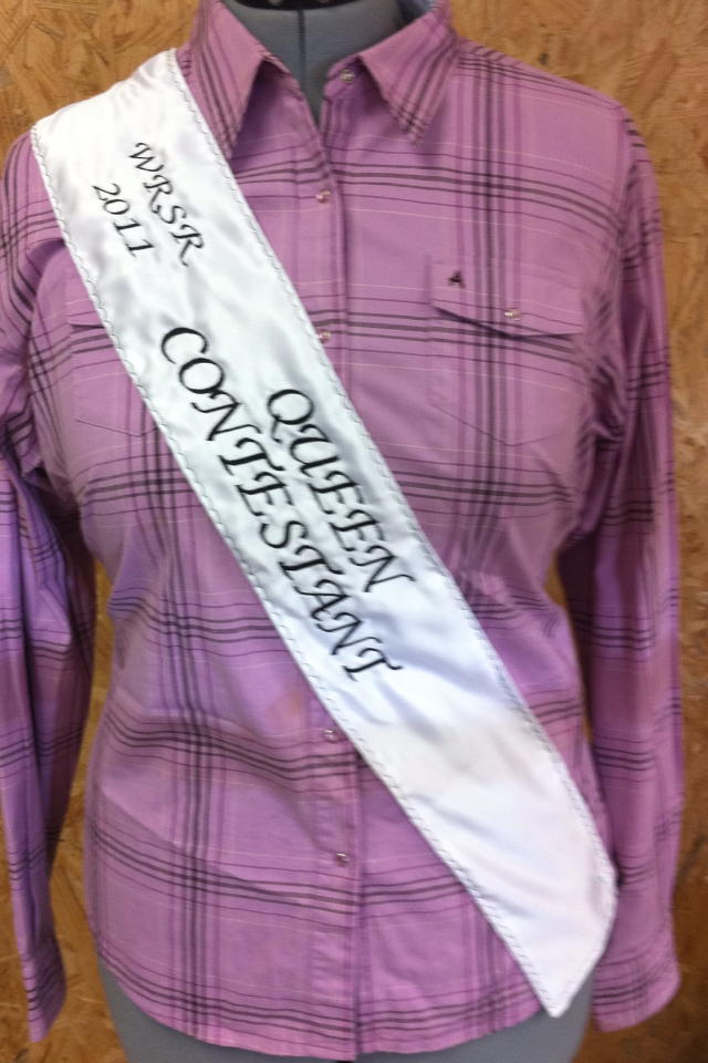 Queen/Royalty Sash's, Pageant Sash's, Rodeo Queen Awards, Western/Rodeo ...